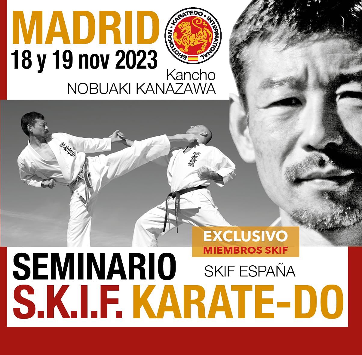 Seminario SKIF Karate Do Kancho Nobuaki Kanazawa – SKIFE – Shotokan Karate Do Internacional ...